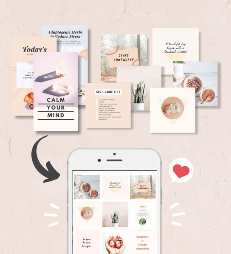25 Inspirational Quotes For Health + Wellness Bloggers - Wellness Stock ...
