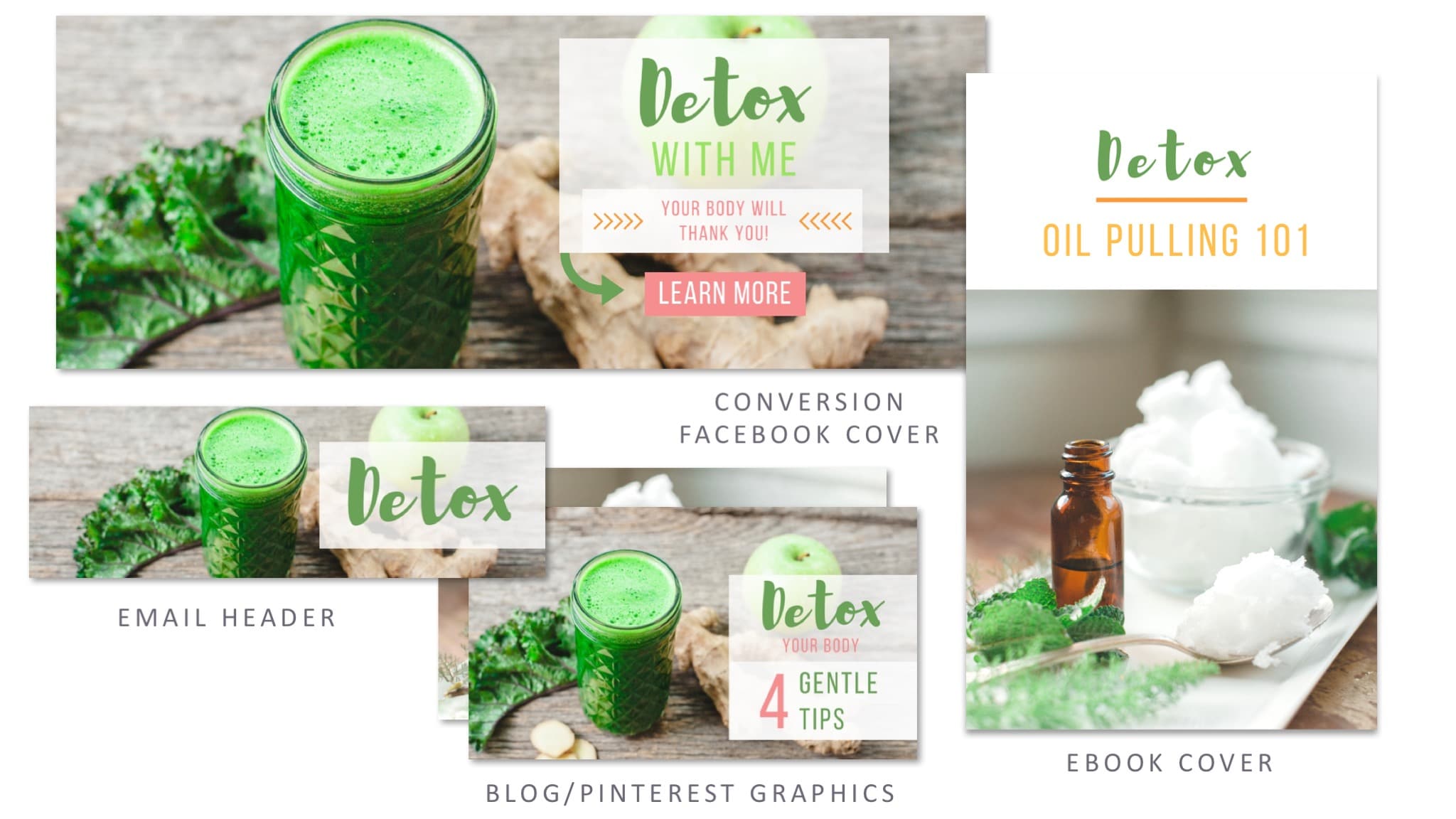 Social Media Theme Kits - Wellness Stock Shop